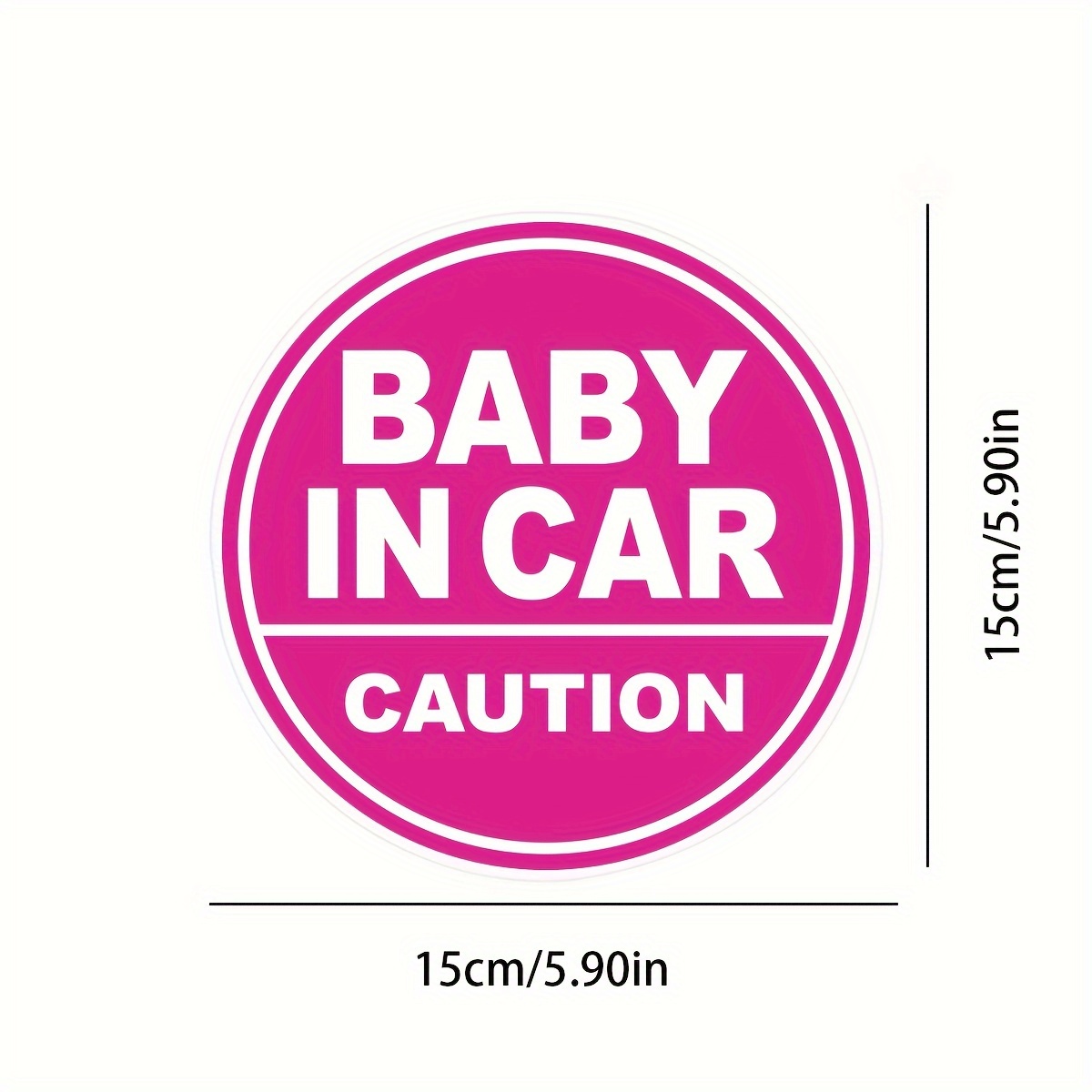 Baby Board Sticker Cars Van Trucks Walls Laptop Doors - Temu Canada