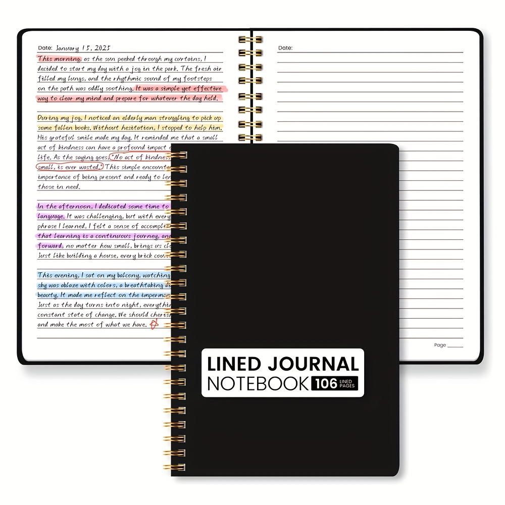 notebook spiral sold on Temu United States