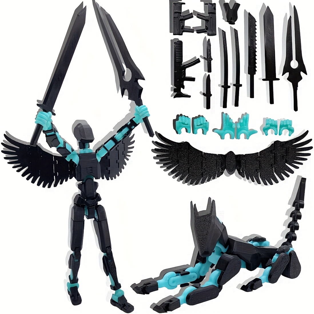 dummy 13 action figure sold on Temu United States