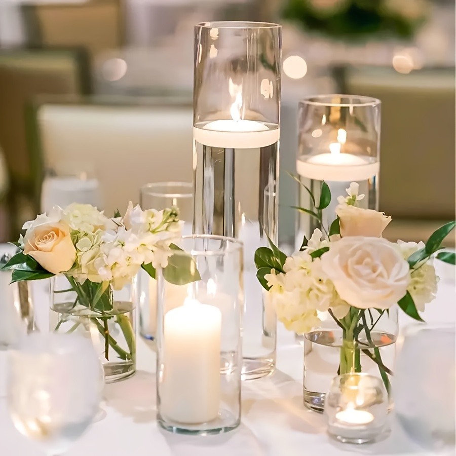 glass candle holders sold on Temu United States