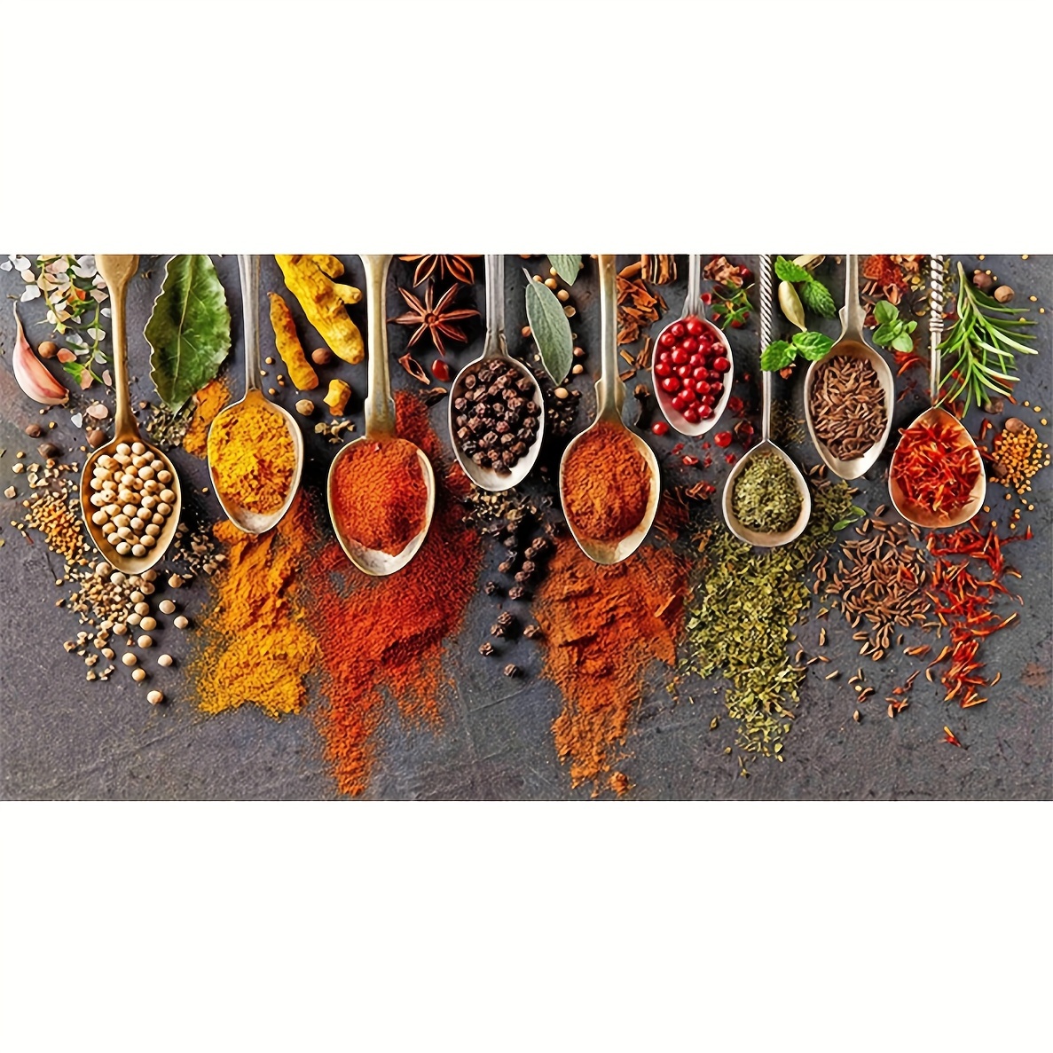 Dining Condiment Pattern Large Size Diamond Art Painting Kit - Temu ...