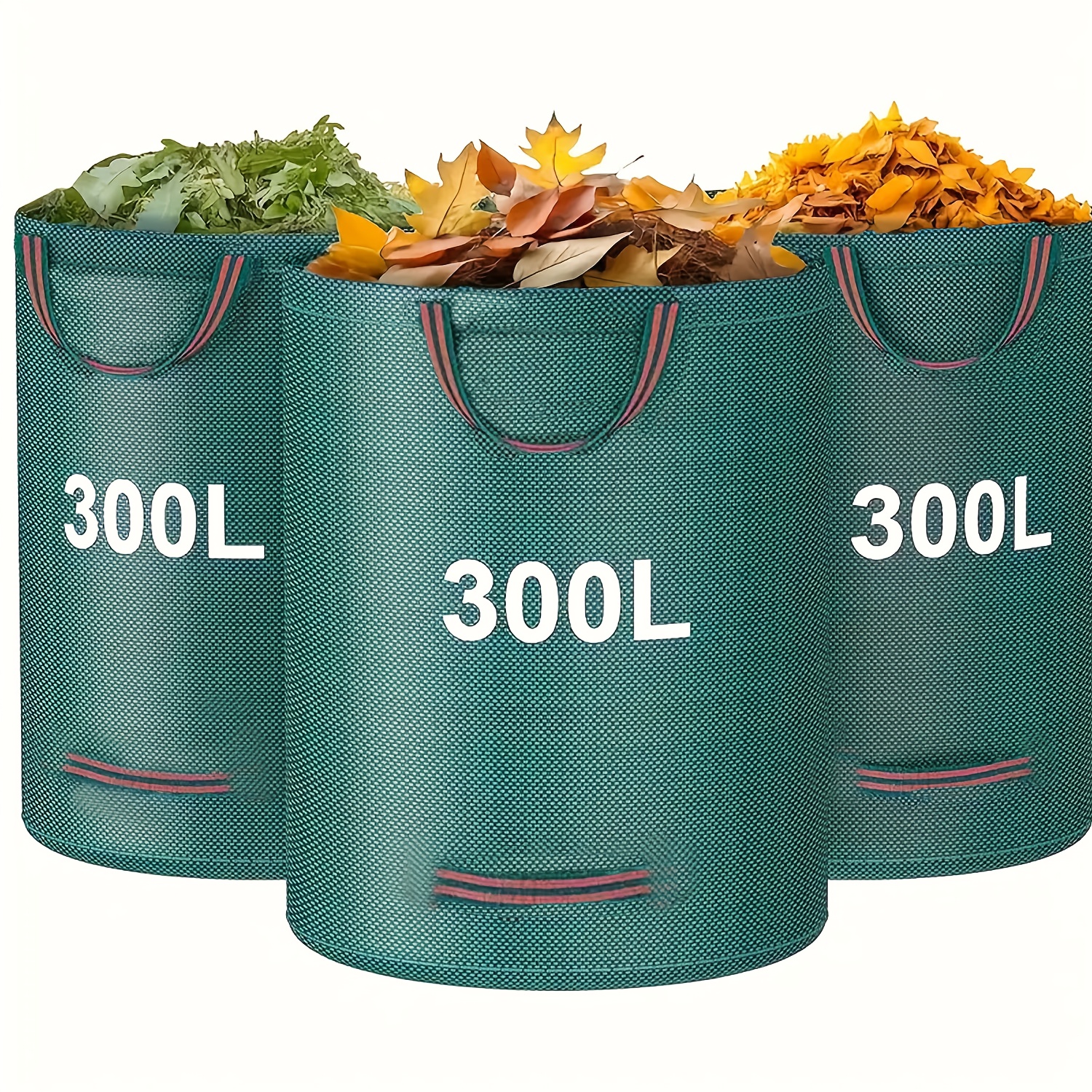 collapsible lawn and leaf bag sold on Temu United States