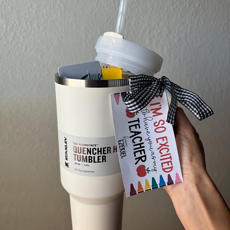 Back School Teacher Appreciation Gift Tags "'m Excited - Temu United ...