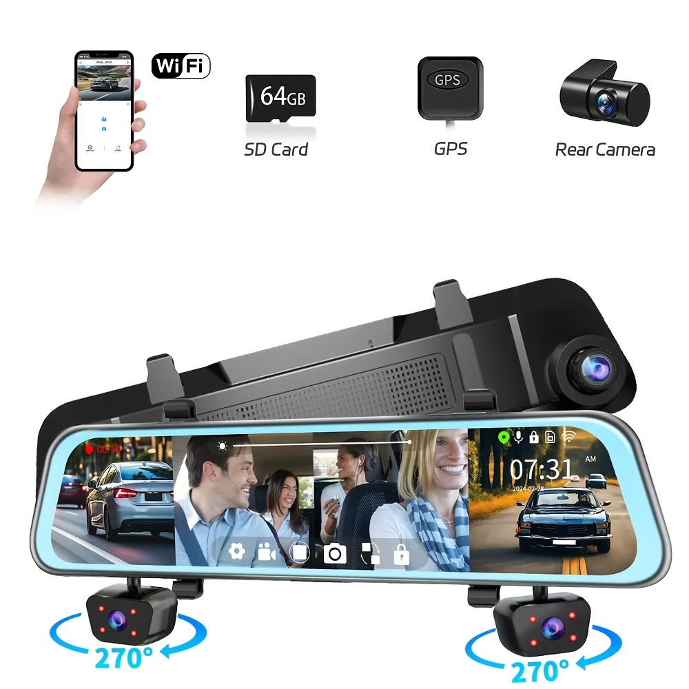 car dash cameras sold on Temu United States