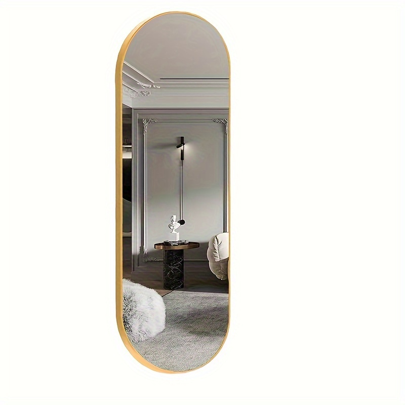 shatterproof full length wall mirror self metal - Temu