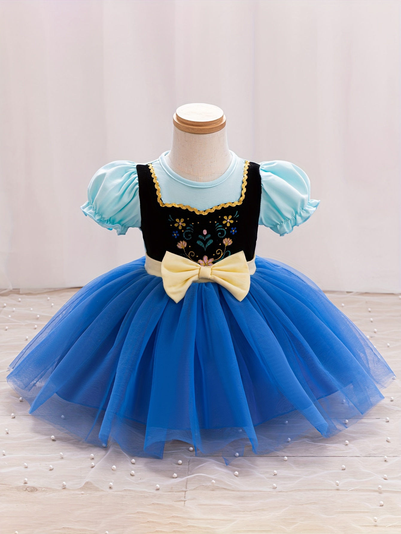 Anna Frozen Blue Dress