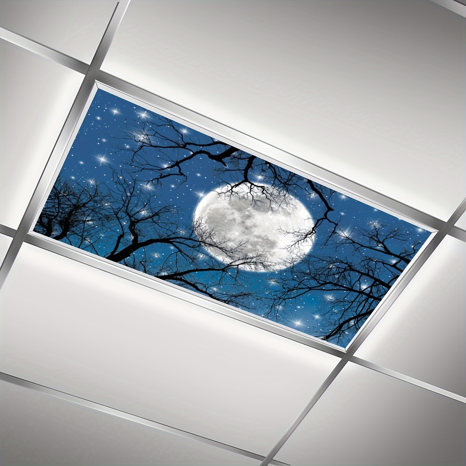 Starlight Tree Fluorescent Light Cover Anti glare Magnetic - Temu