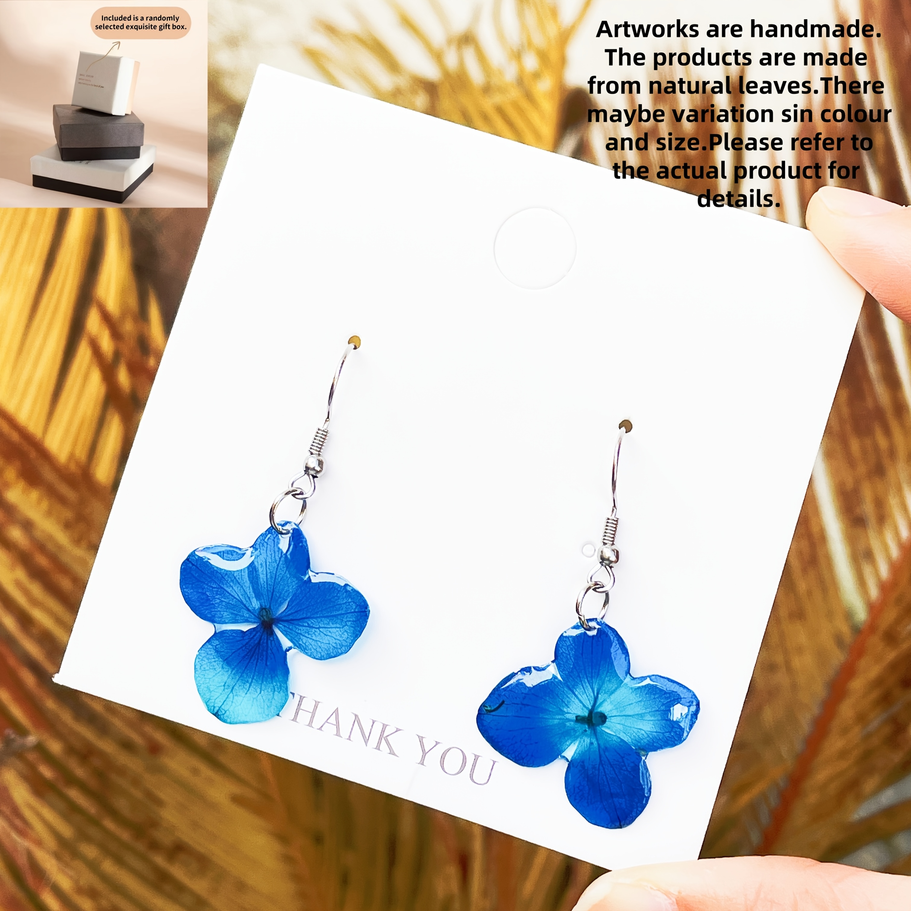 flower crystal earrings - Denmark