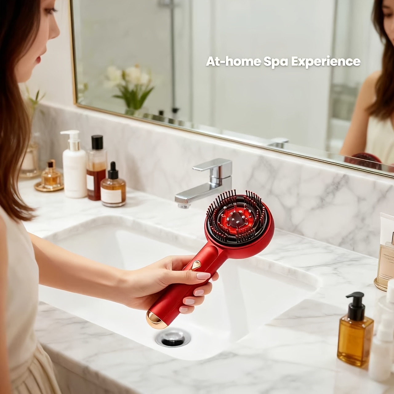 scalp massager electric sold on Temu United States