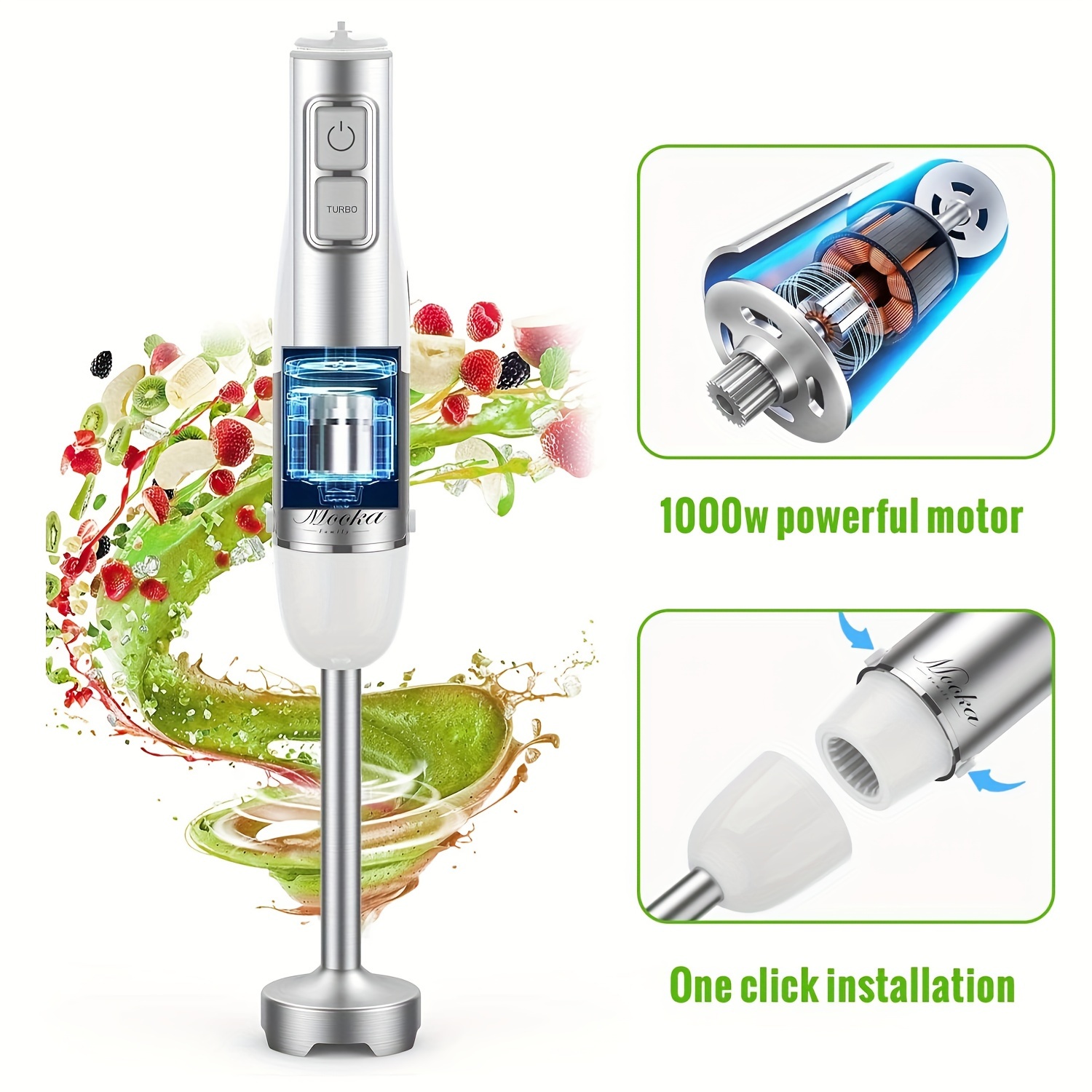 Blender Handheld 1 12 speed Hand Stick - Temu