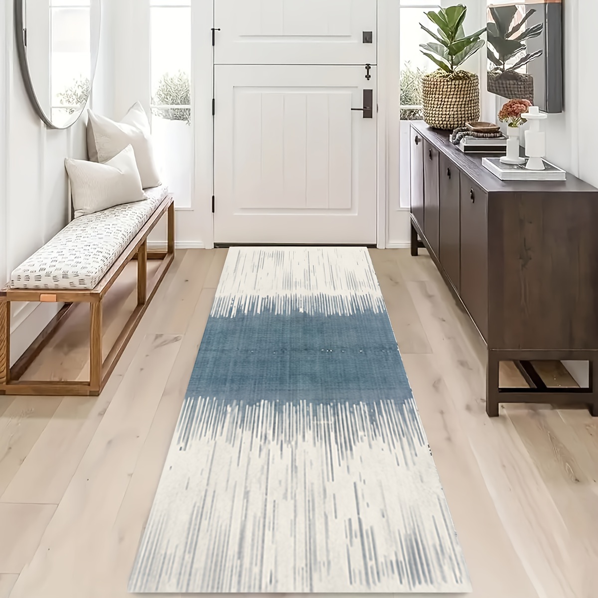 Machine Washable Polyester Runner Rug – Stain Water - Temu