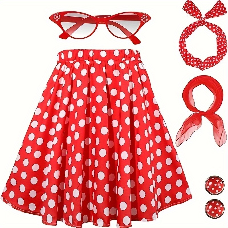 poodle skirts 1950s sold on Temu United States