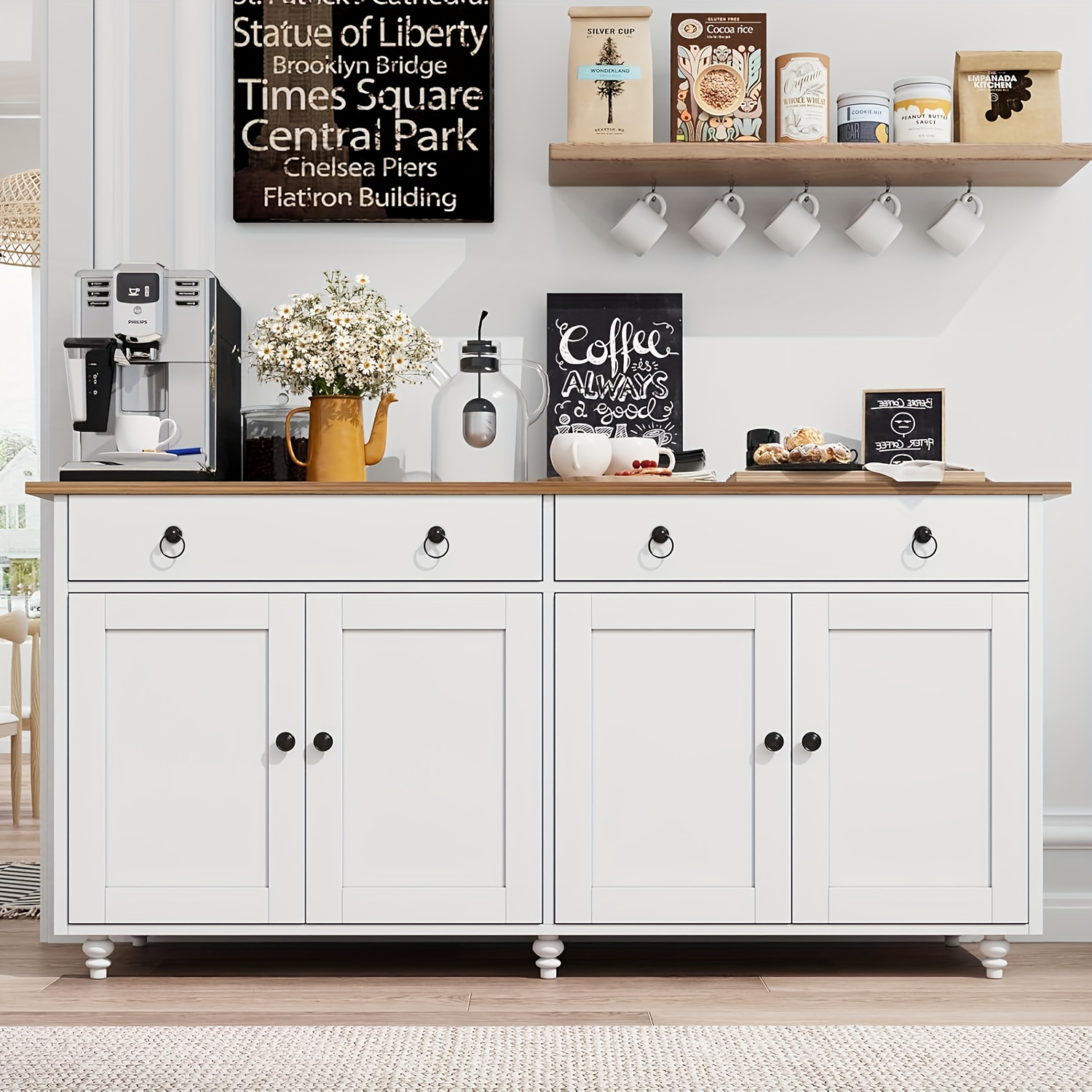 cabinets sold on Temu United States