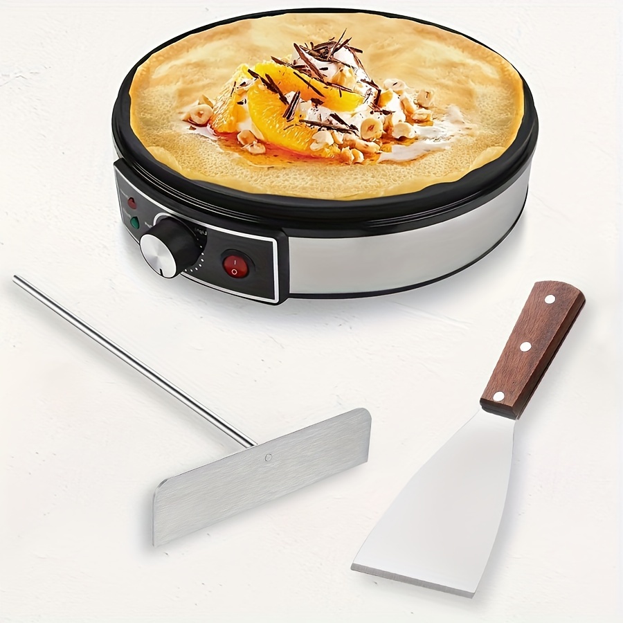 Stainless Steel Crepe Making Set – Durable Pancake Tool Kit - Temu Canada