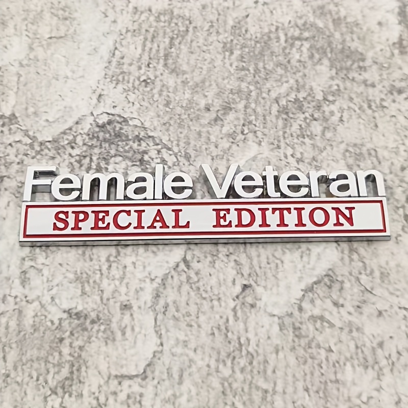 Retirement Car Emblem Retirement Edition Car Emblems - Silver Red 3D ...