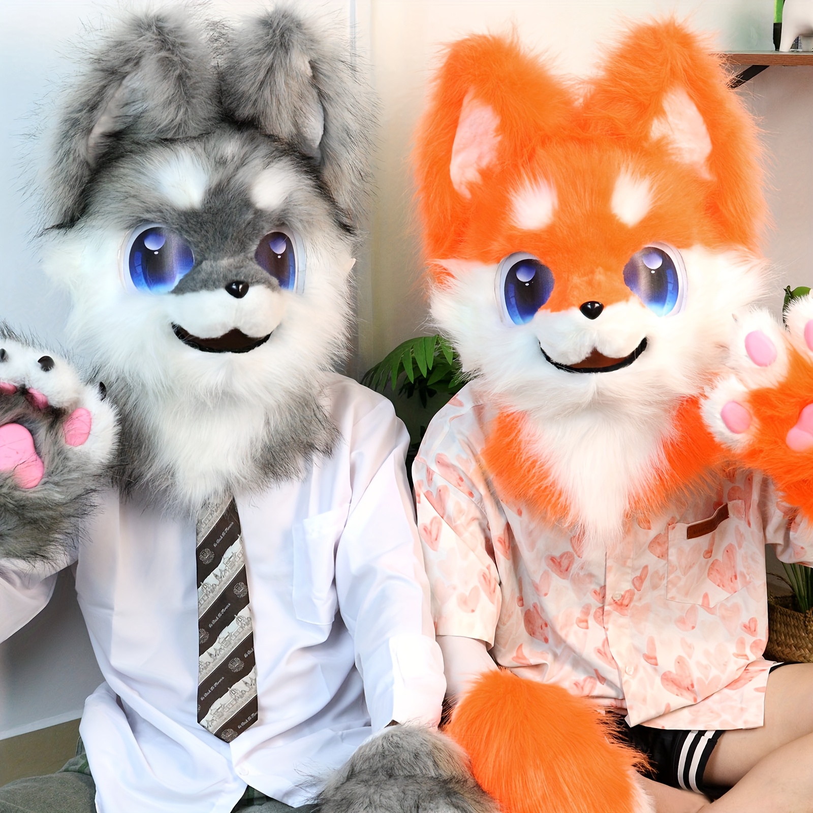 furry mask sold on Temu United States