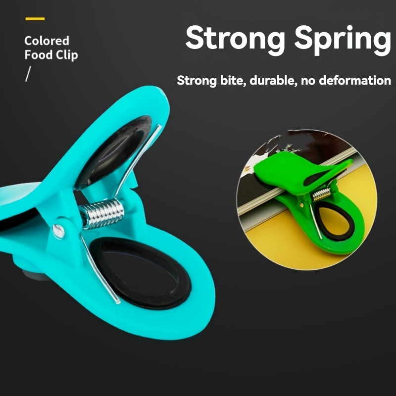 Oval Plastic Magnetic Clips Bag Sealing Magnets Refrigerator - Temu