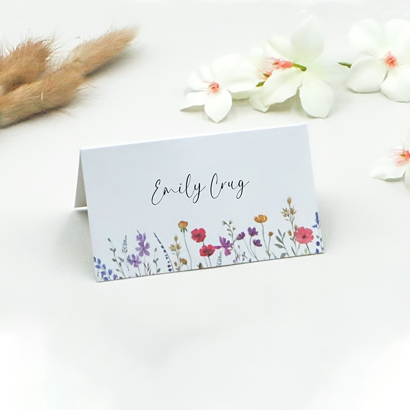 place setting cards sold on Temu United States
