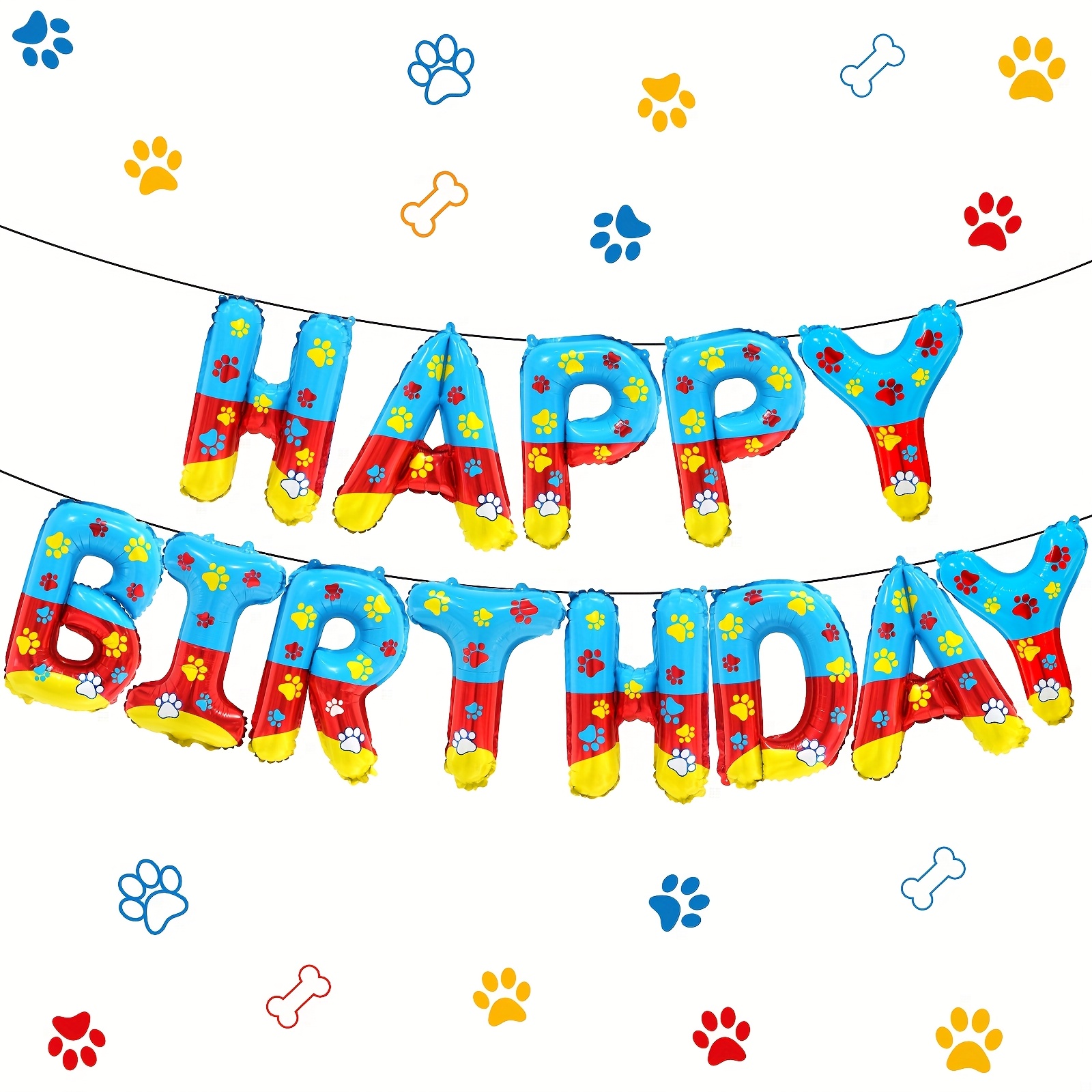 paw birthday sold on Temu United States
