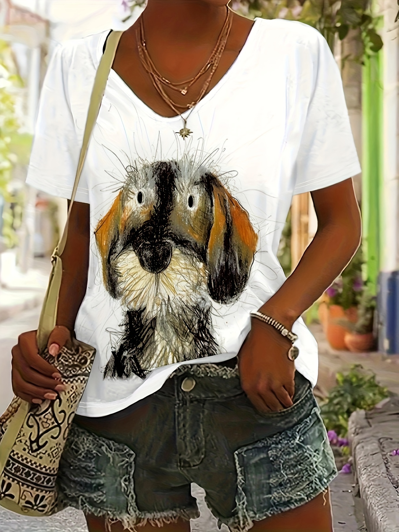 dog t shirts for women sold on Temu United States