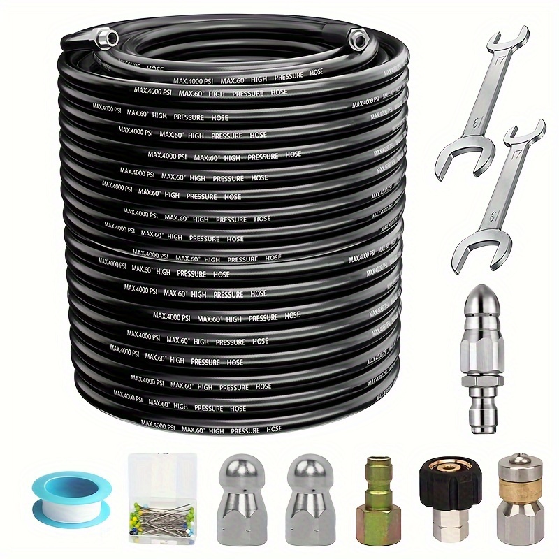 sewer jetter kit for pressure washer sold on Temu United States