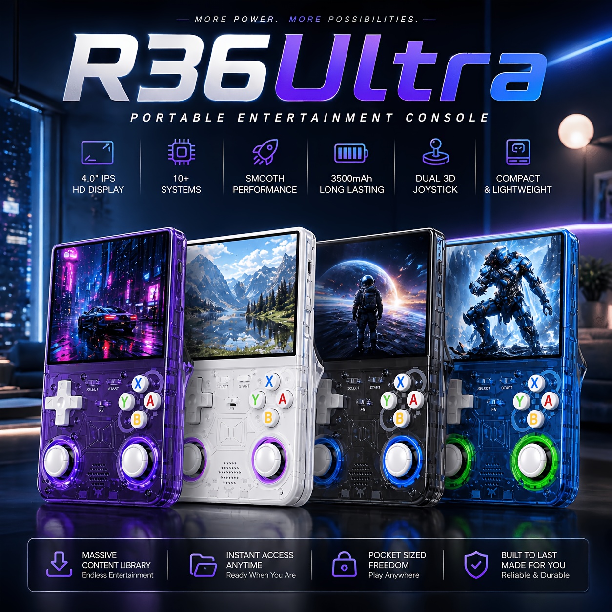 handheld game console