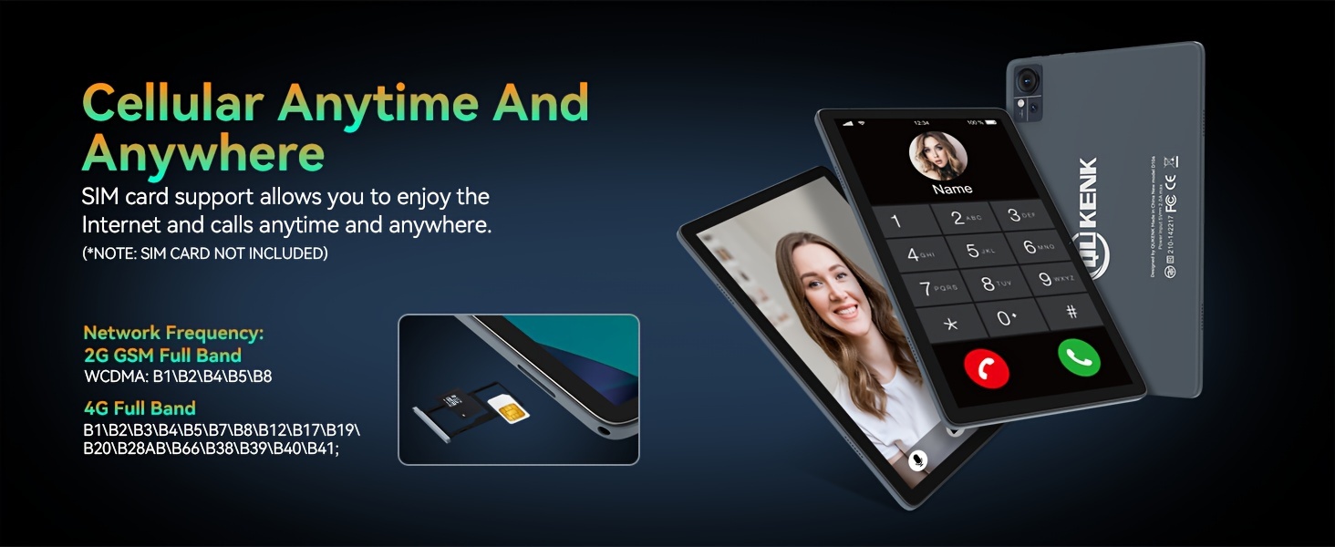 Android 14 Tablet Large Screen 2024 Newest Cellular Tablet - Temu