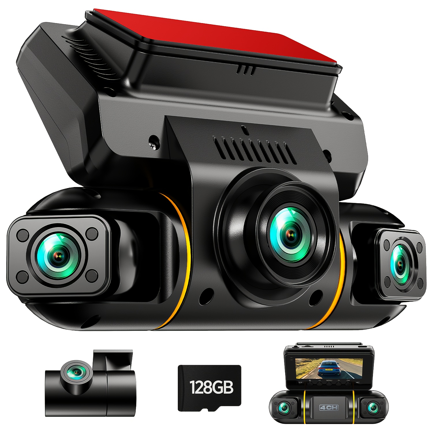 dash cameras sold on Temu United States