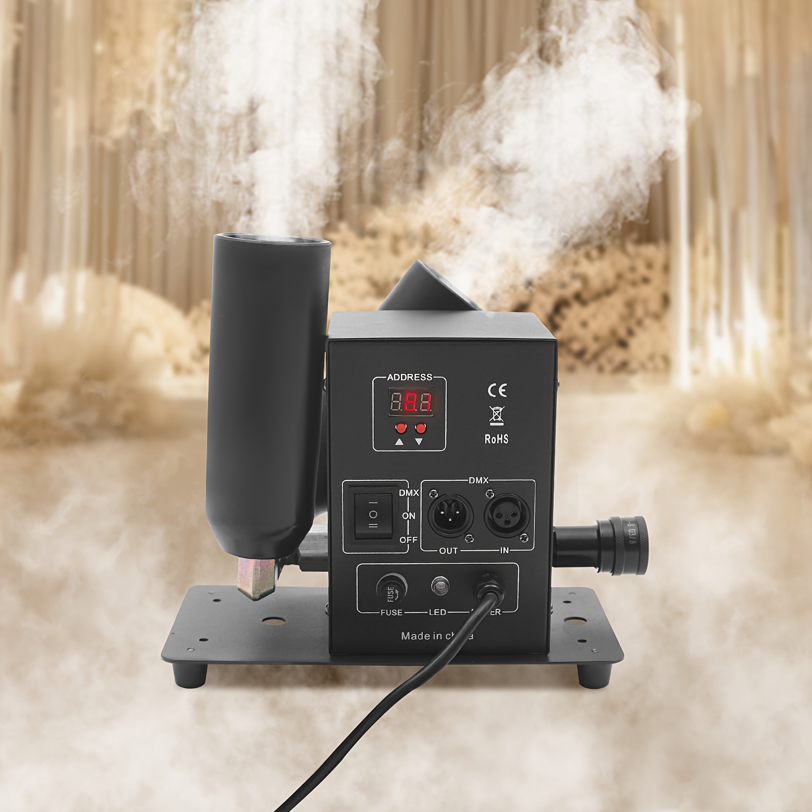 Vertical Smoker Commercial CO2 Fog Machine - Vertical Double-Pipe Air ...