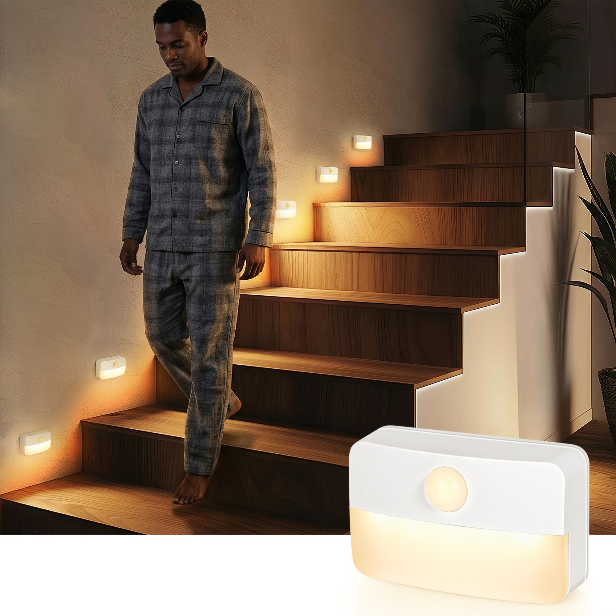 sensor lights sold on Temu United States