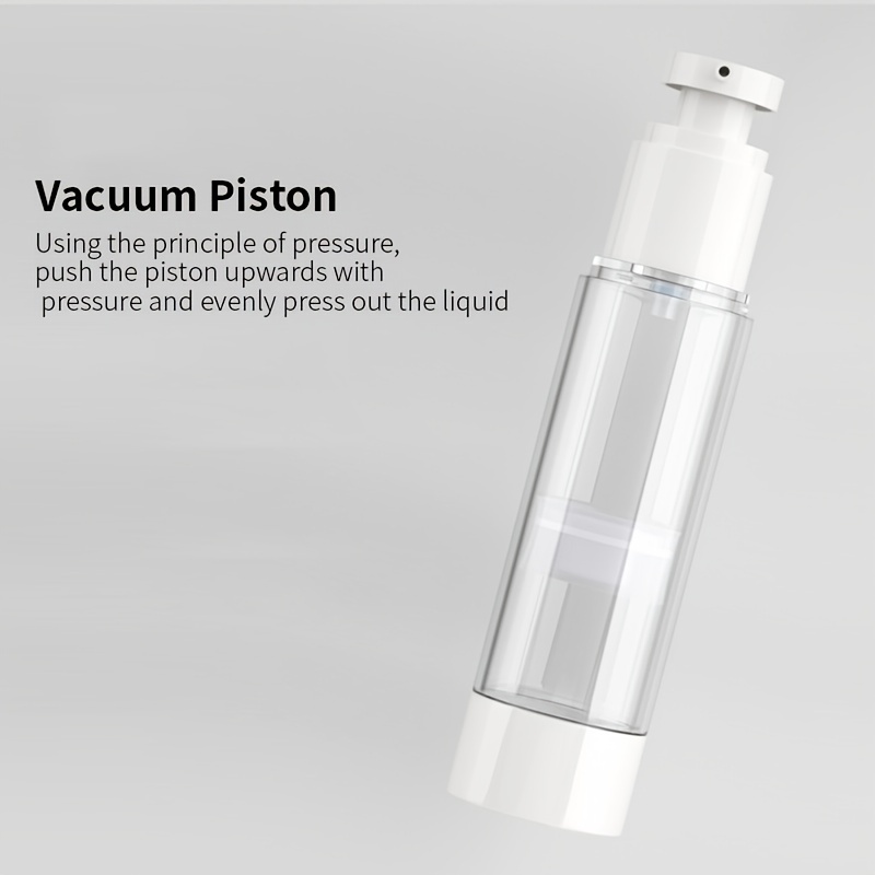 Plastic Airless Pump Dispenser Bottles Vacuum Piston - Temu Australia