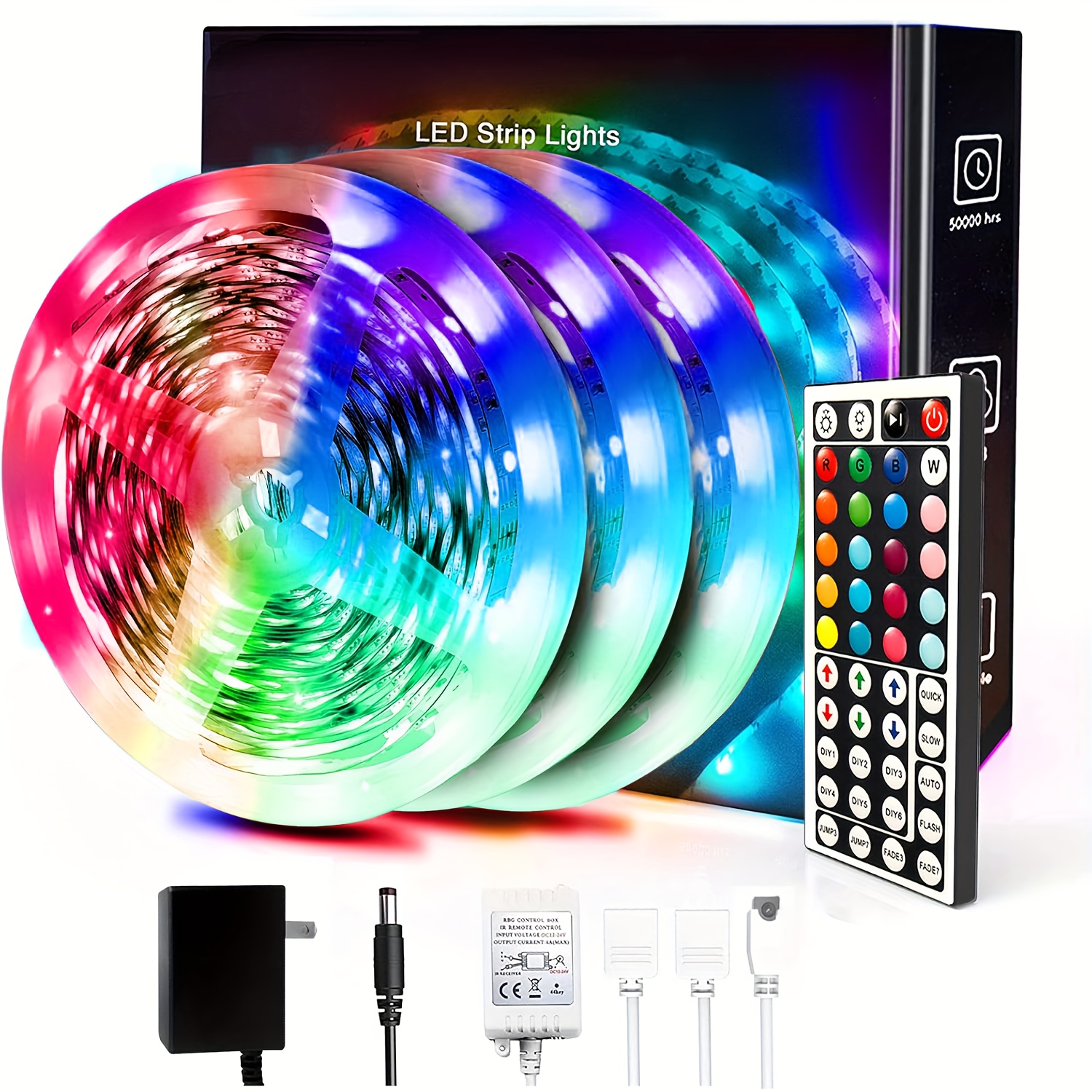 led lights sold on Temu United States