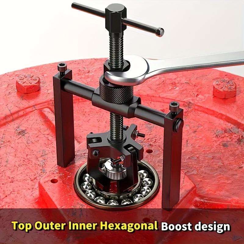 Multi functional Inner Hole Bearing Three jaw Puller Small Handheld Pull out Wheel Extractor Automotive Repair Disassembly Puller Tool