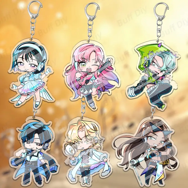 anime keychain sold on Temu United States