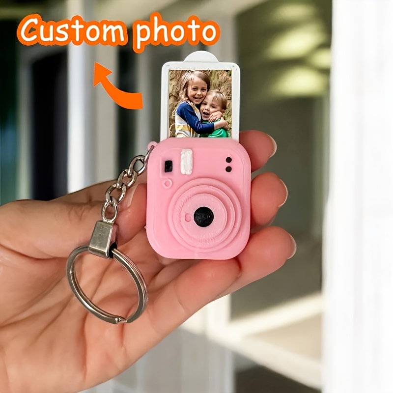 camera keychains sold on Temu United States