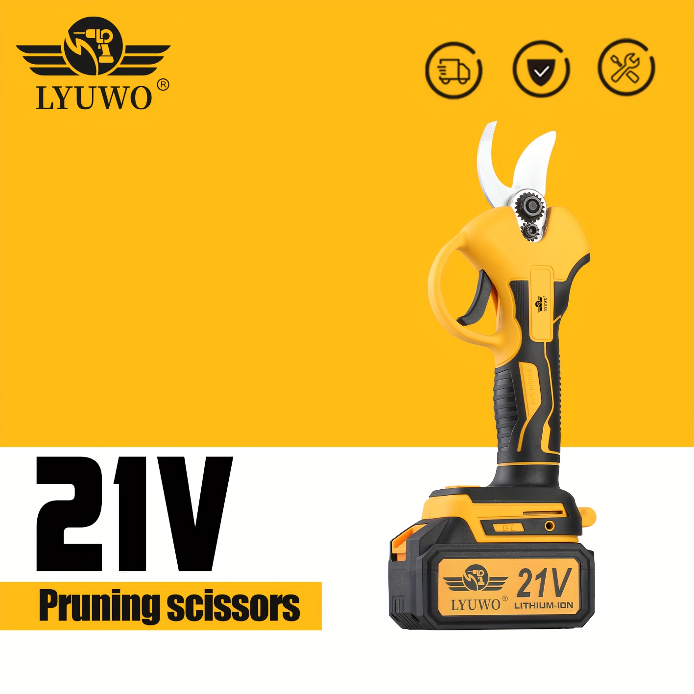 Rechargeable Wireless Pruning Scissors Fruit Tree - Temu