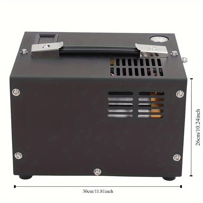 Portable Pcp Air Rifle Compressor, 4500psi 30mpa 12v High Pressure Pump ...