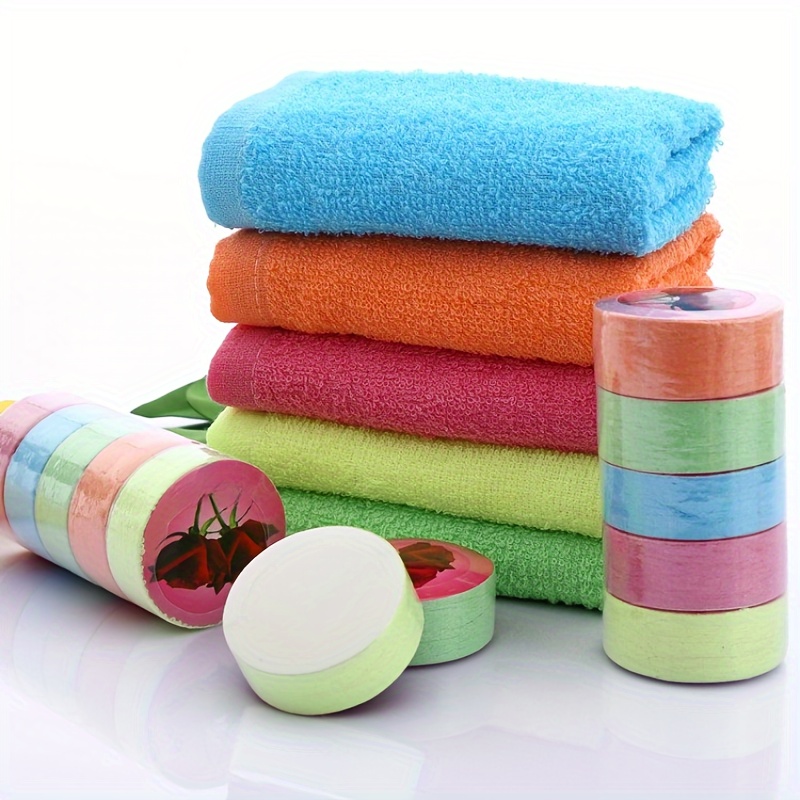 Portable Compressed Facial Towels Individually Packaged - Temu