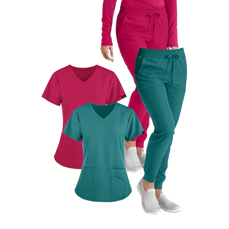scrubs uniforms sold on Temu United States