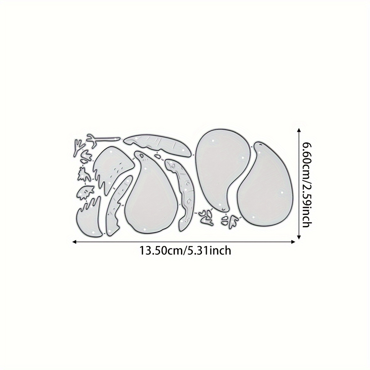 Chicken Die cut Metal Cutting Dies Scrapbooking Animal Theme - Temu