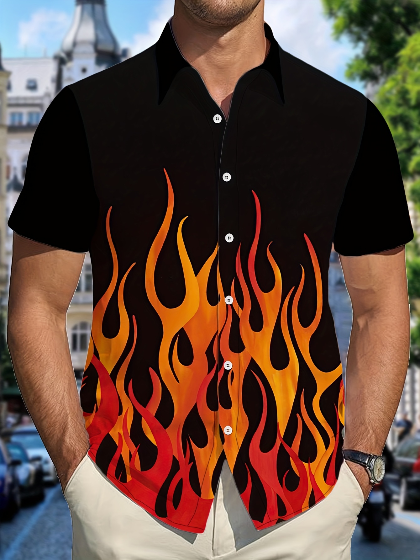 flame clothes - Ghana