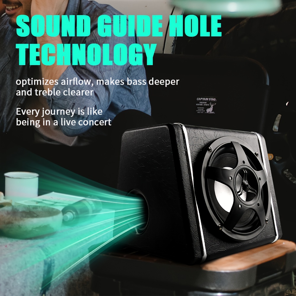 Max. Car Trapezoidal Bass Cannon System Treble Rms. High - Temu Australia