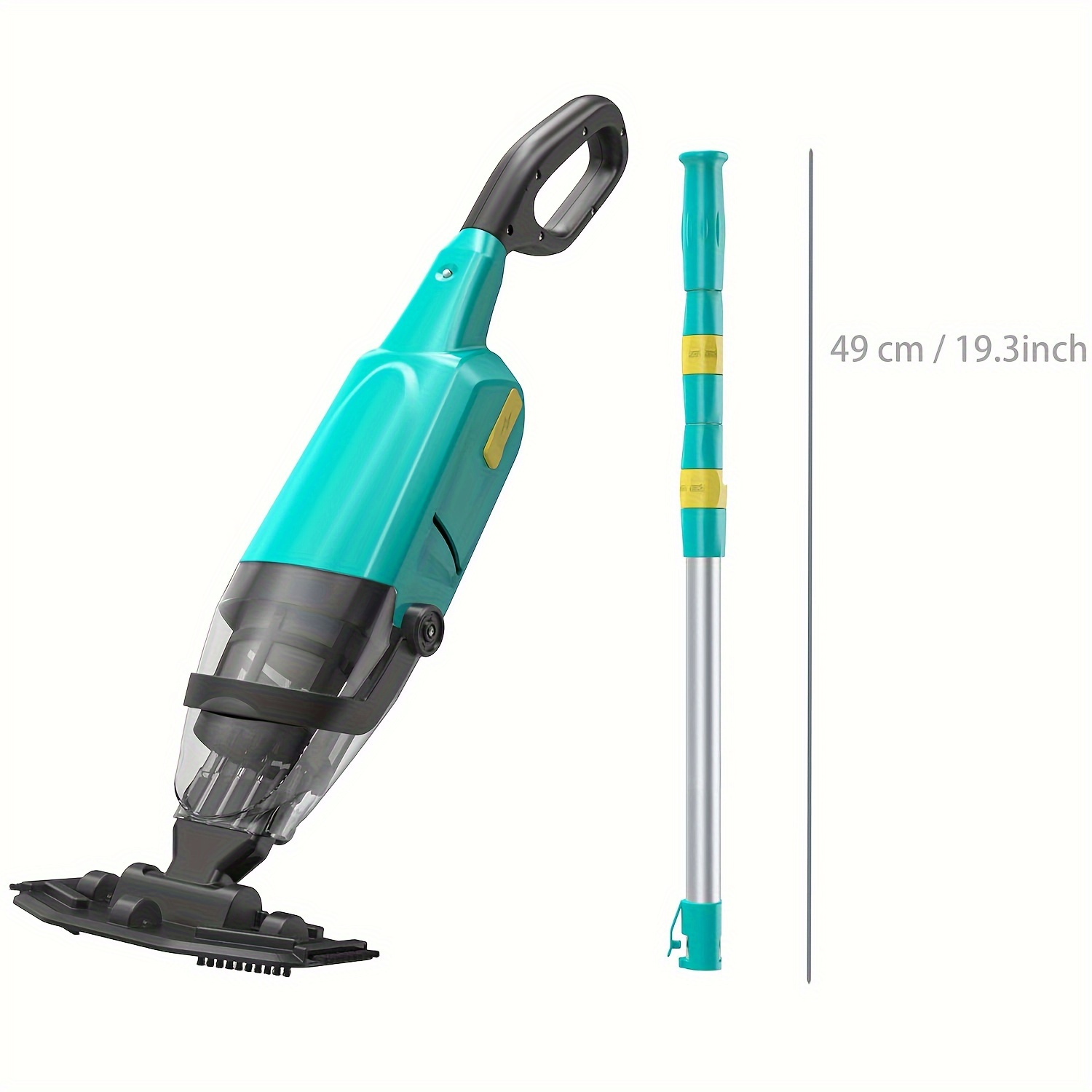 Handheld Pool Vacuum Telescopic Pole Cordless - Temu