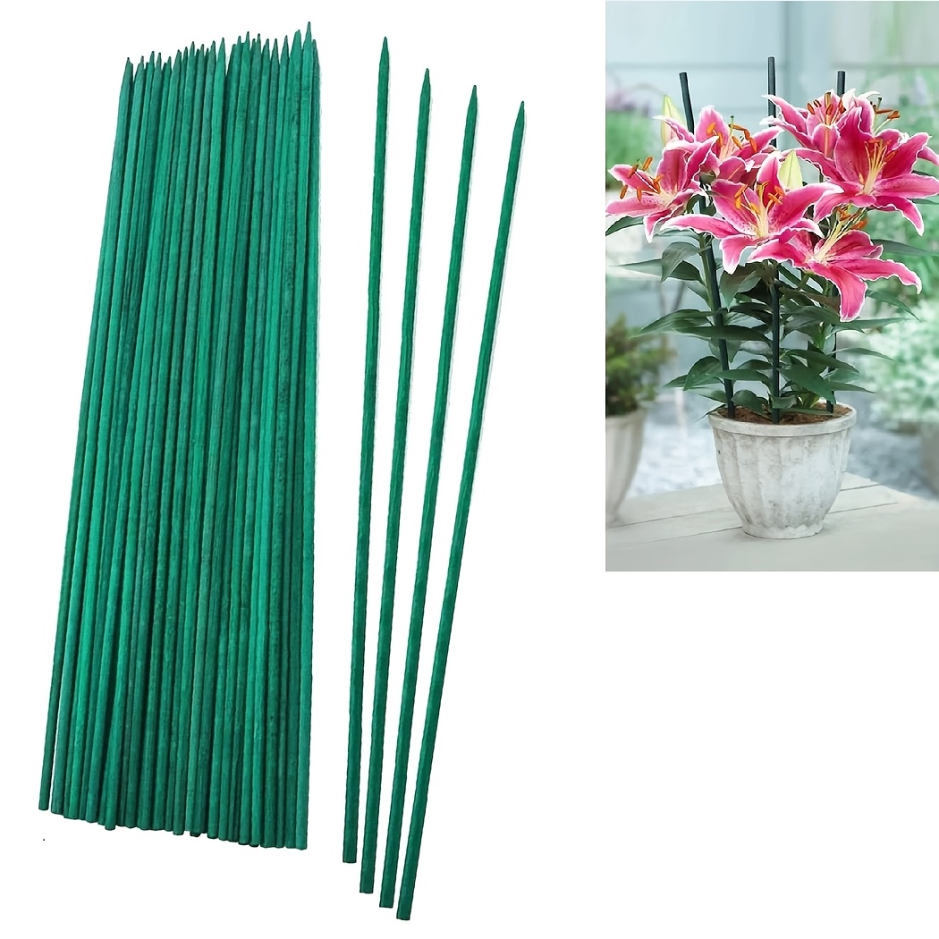 bamboo plant support sticks sold on Temu Australia