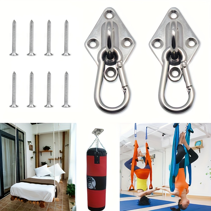stainless steel swing hangers sold on Temu United States