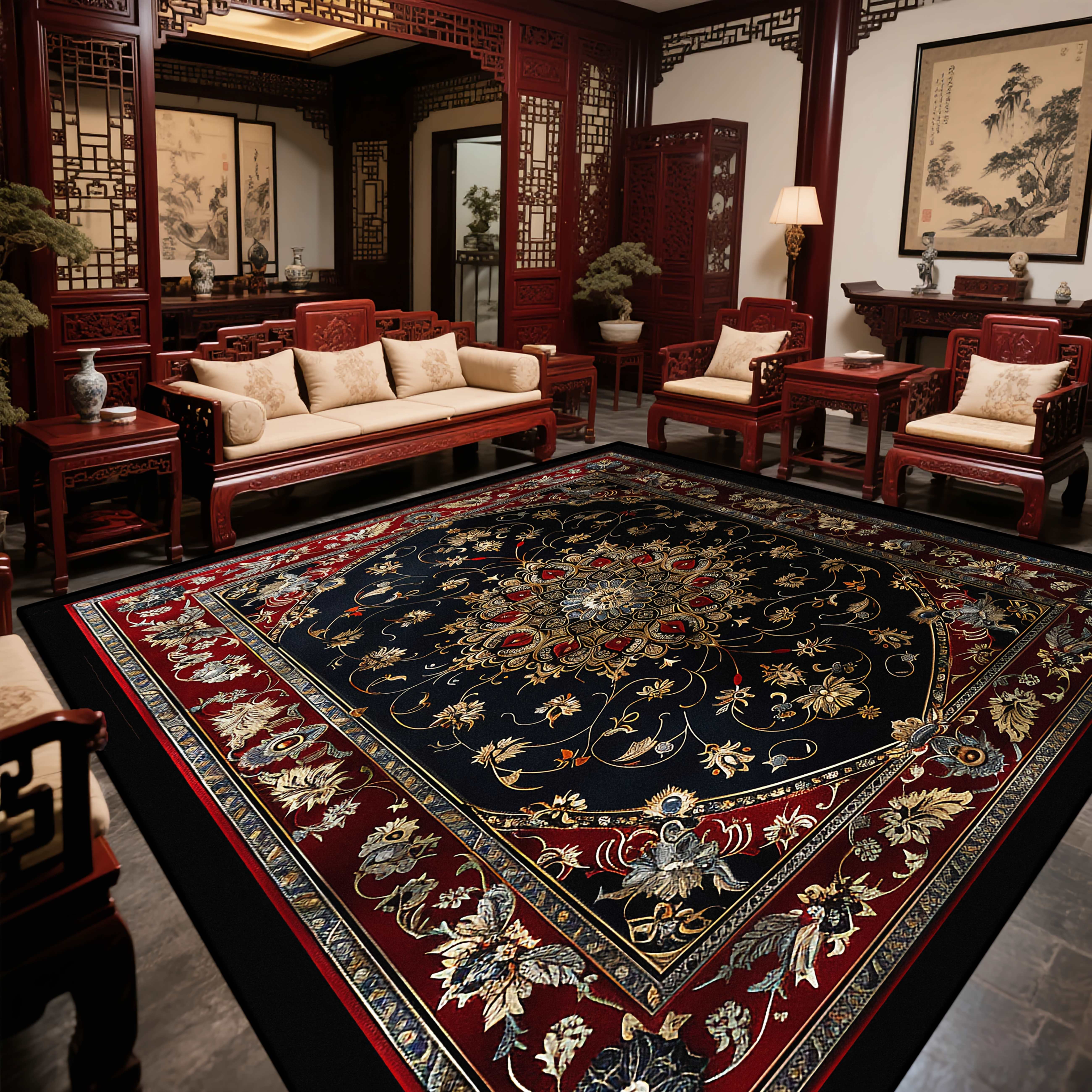 area rugs sold on Temu United States