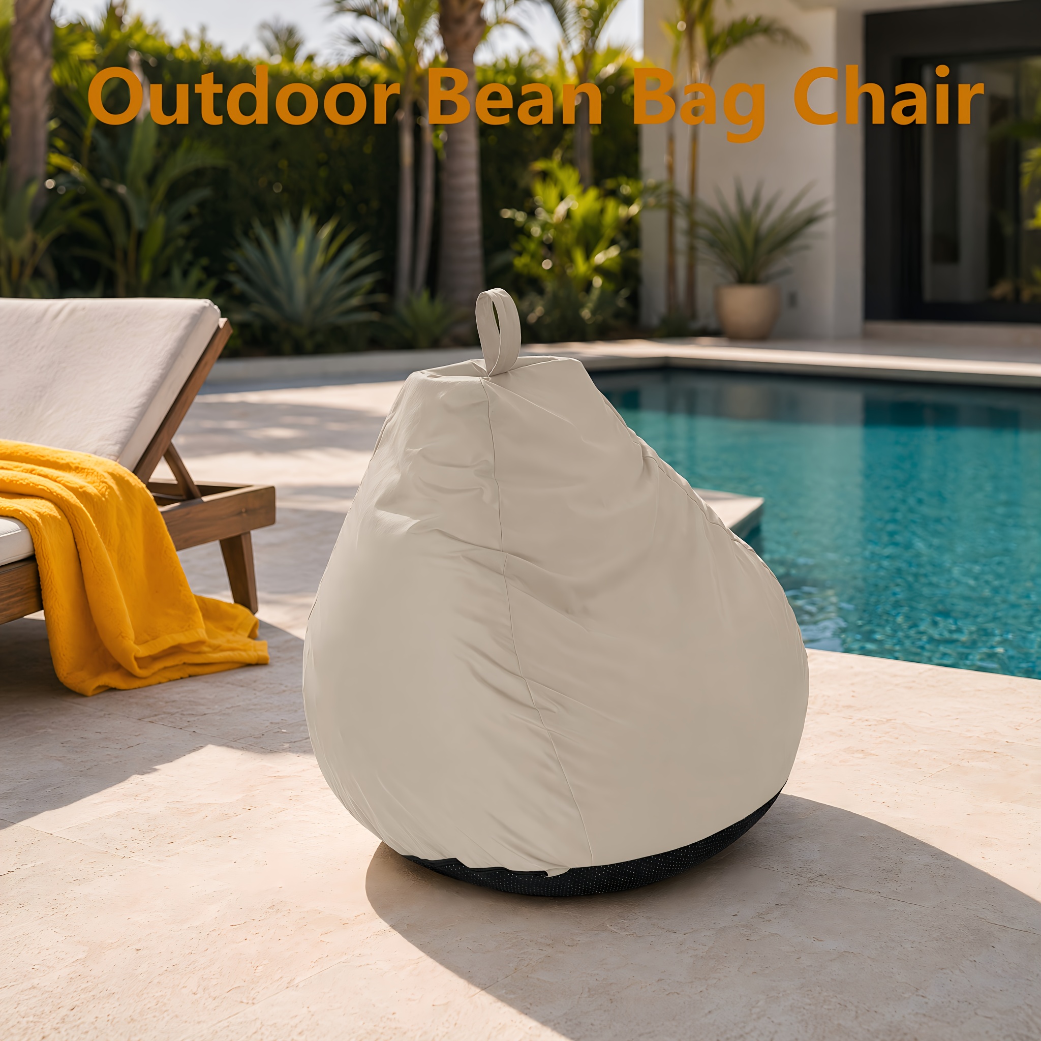 outdoor bean bags sold on Temu United States
