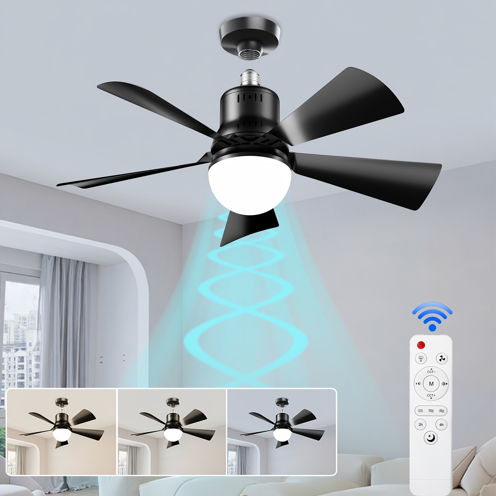 socket fan sold on Temu United States
