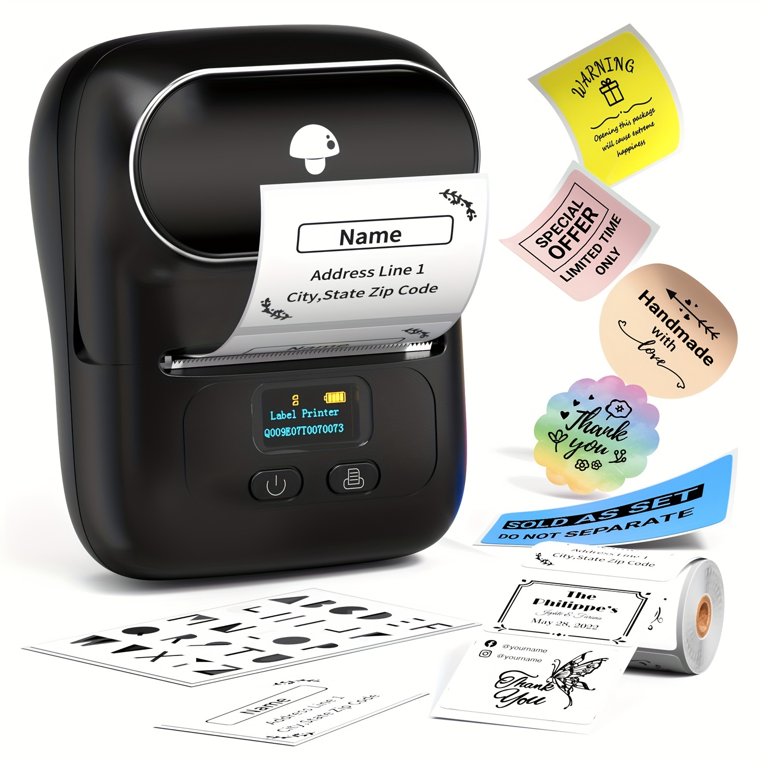 thermal label printer sold on Temu Australia