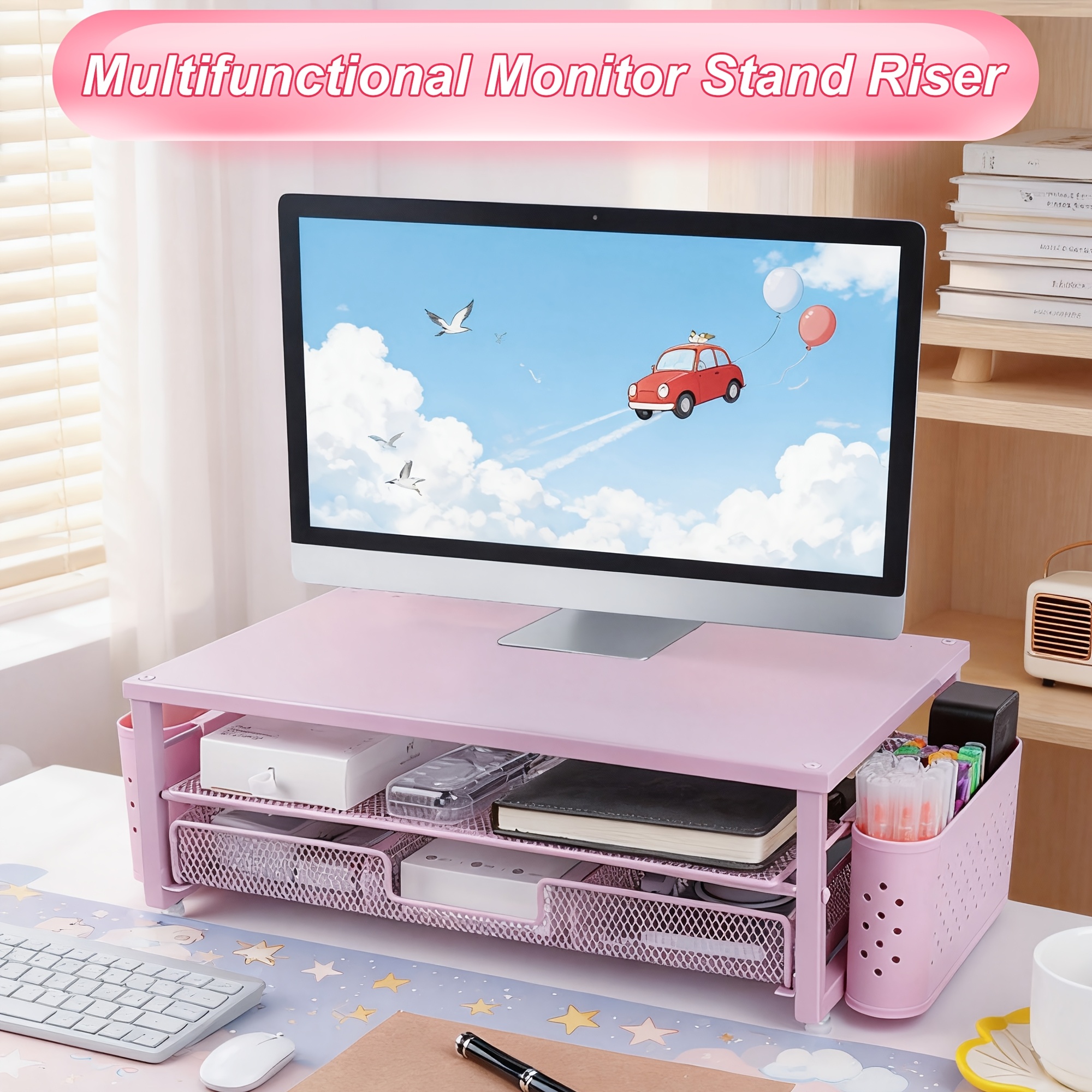 desk organizers and accessories sold on Temu United States